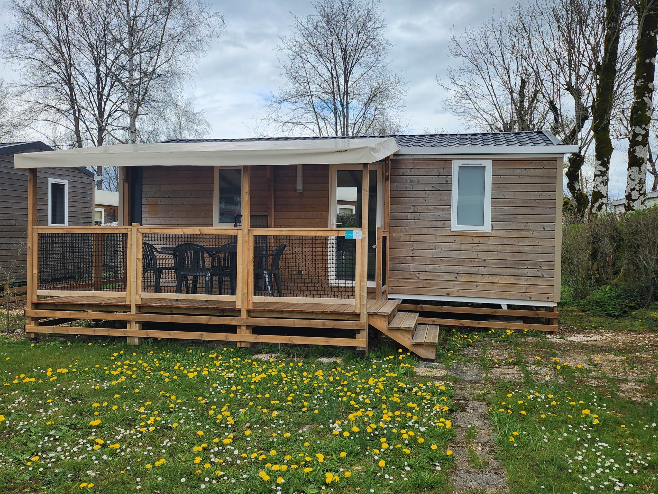 Location d'un Mobil home Confort Plus dans le Jura